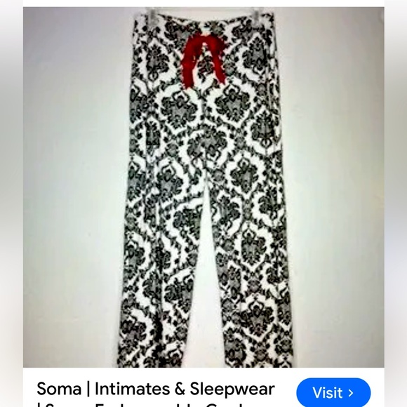 Soma | Intimates & Sleepwear | Soma Pj Pants Sz Med | Poshmark